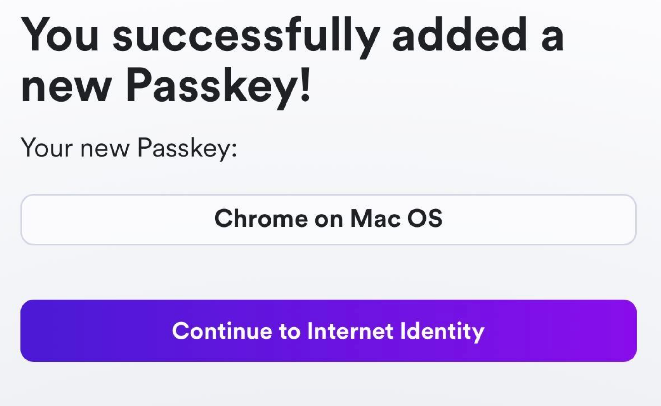 How do I use Internet Identity to connect from a new device? – Internet ...