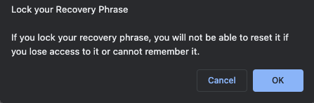 How do I create a recovery phrase? – Internet Identity
