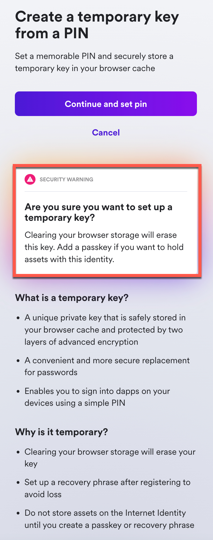 How do I create an Internet Identity? – Internet Identity