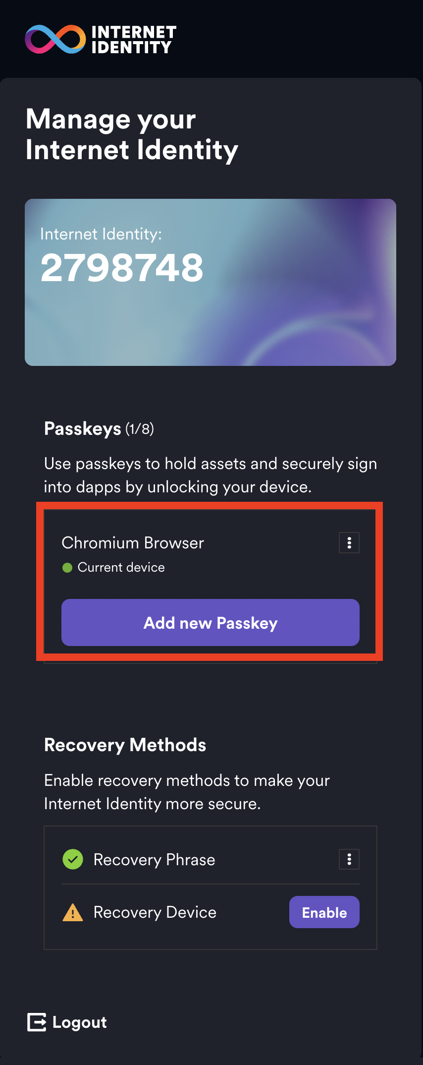 How do I create an Internet Identity? – Internet Identity