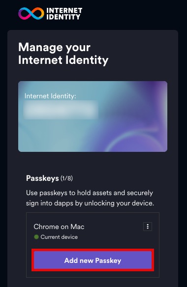 How do I create an Internet Identity on my mobile device? – Internet Identity